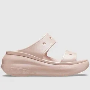 CROCS | Shoes | Nwot Crocs Classic Mens Crush Shimmer Pink Clay Sz 2 ...